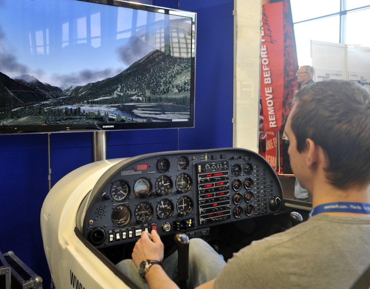 Flight Simulator Area | AERO Friedrichshafen